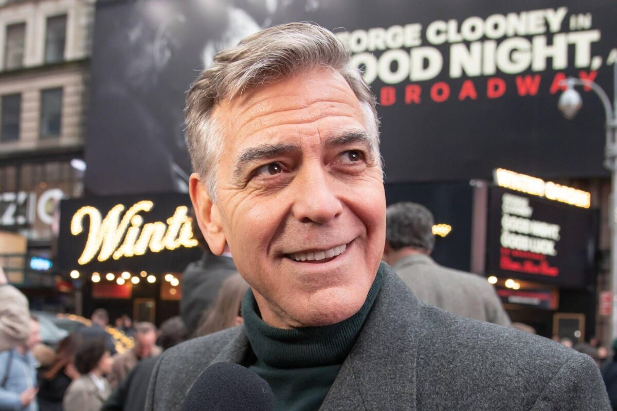 George Clooney debutta a Broadway con "Good Night, And Good Luck": un ...