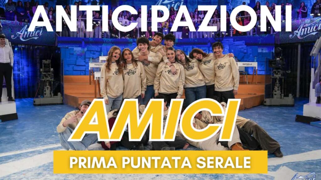 Amici 23: ecco cosa aspettarsi dalla prima puntata del Serale del 22 marzo 2025