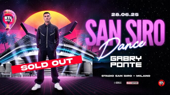 Il concerto di Gabry Ponte a San Siro: un evento che segna la storia della musica