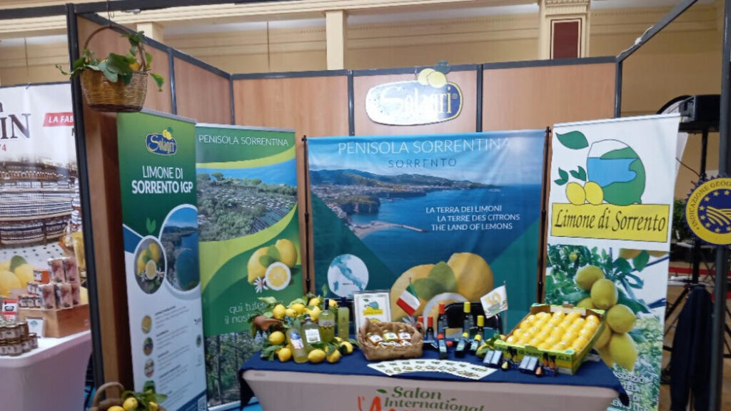 Il limone di Sorrento IGP in mostra al Salone Internazionale degli ...