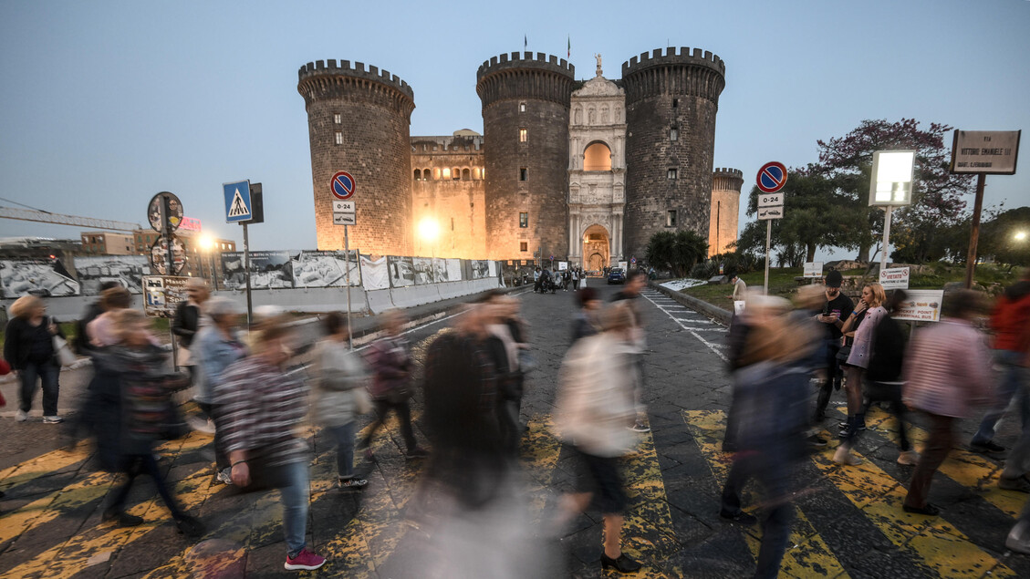 Il maschio angioino registra un aumento del 250% dei visitatori dopo il ...