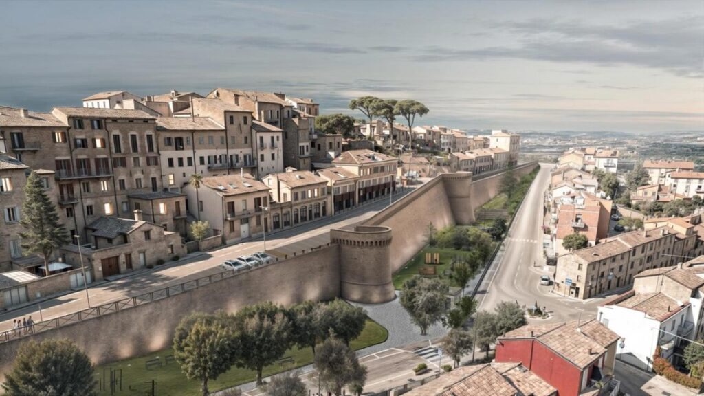 Recanati: il restyling del parco dei Torrioni e delle Mura Sforzesche ...