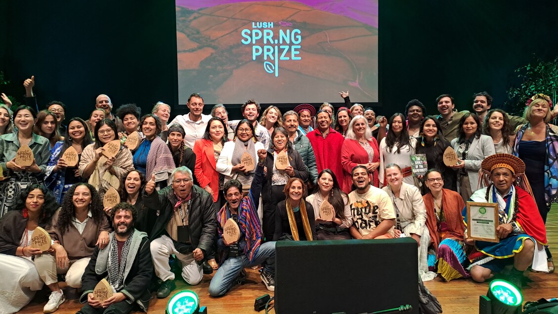 La sesta edizione del Lush spring prize premia 19 progetti di ...
