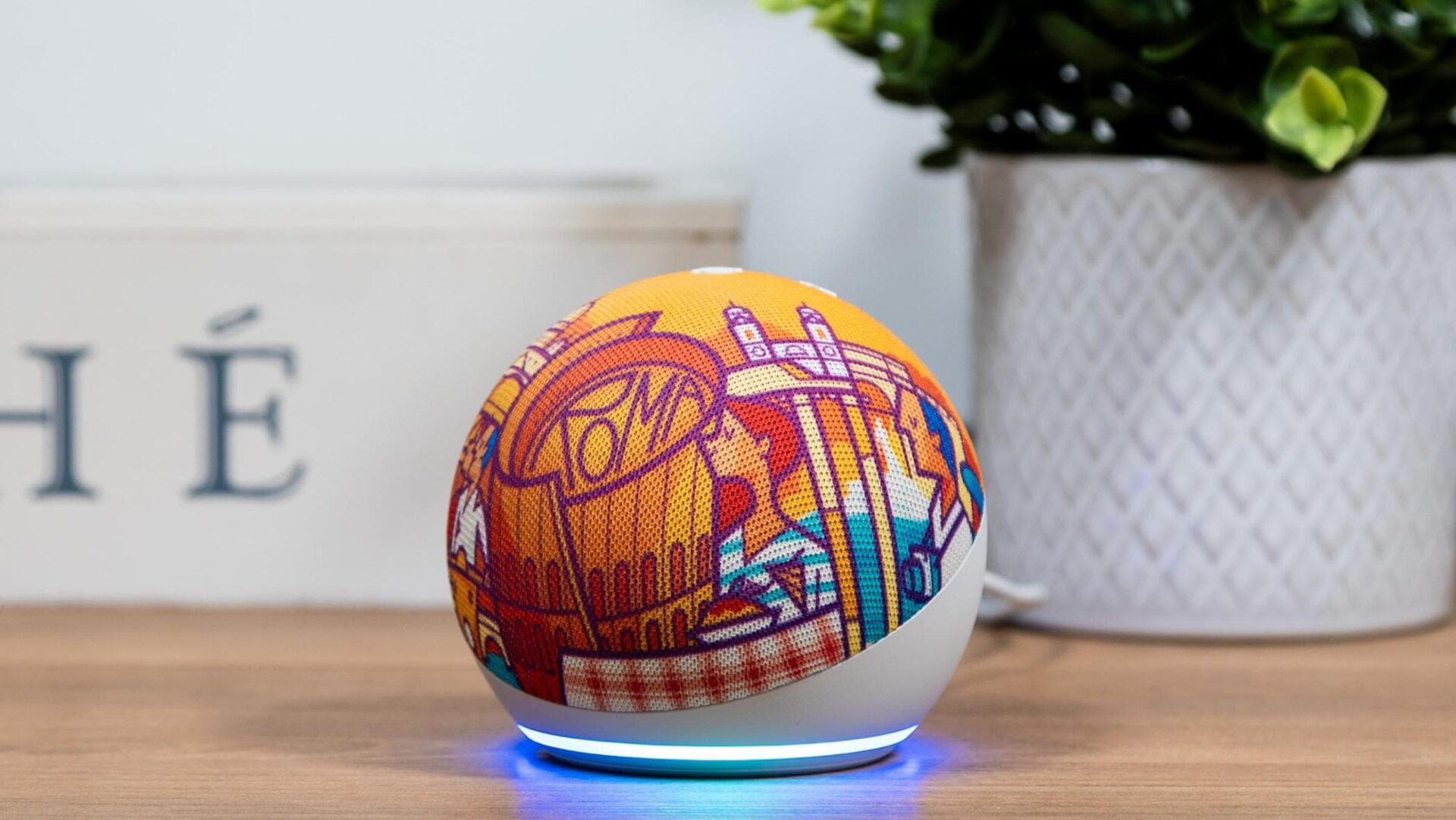 Amazon echo dot Roma: la versione con il design di Ale giorgini che ...