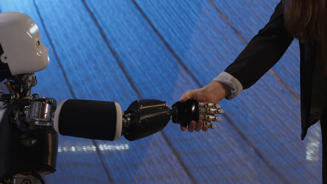 Il robot umanoide alter-ego all'acquario di genova per far conoscere i ...