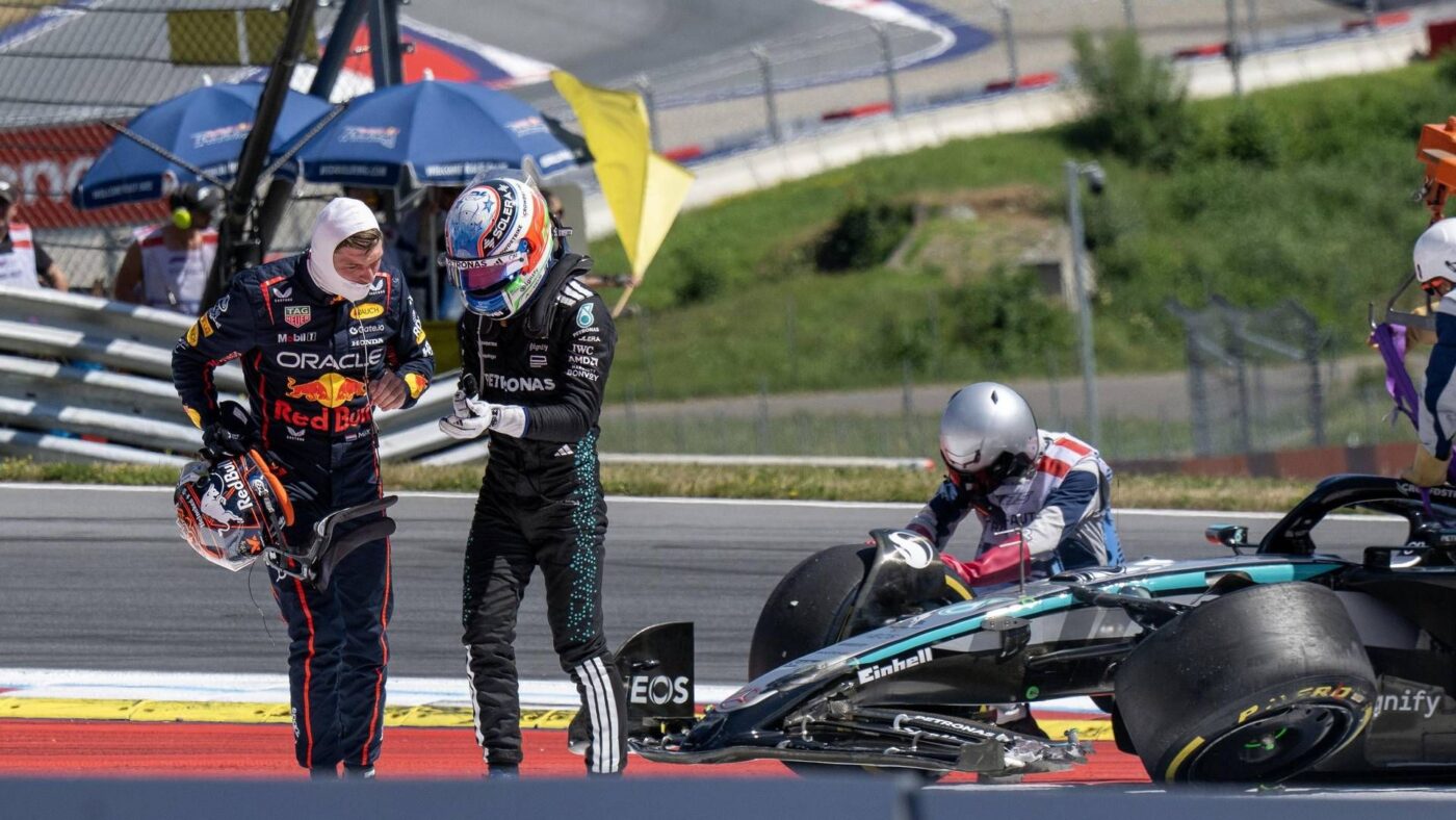 Incidente tra Kimi Antonelli e Max Verstappen apre il gran premio d ...