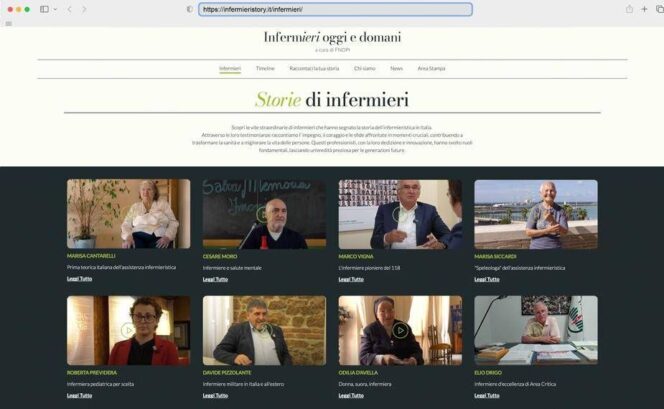 Online il sito infermieri oggi e domani per raccontare la storia di una ...
