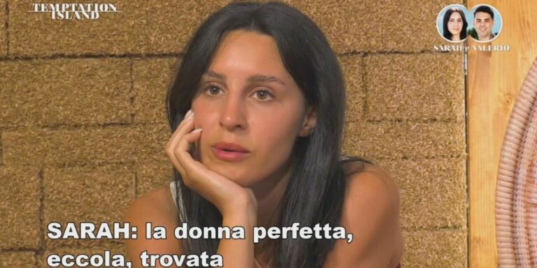 Temptation island 2025, sarah scopre valerio con una single e vive un ...